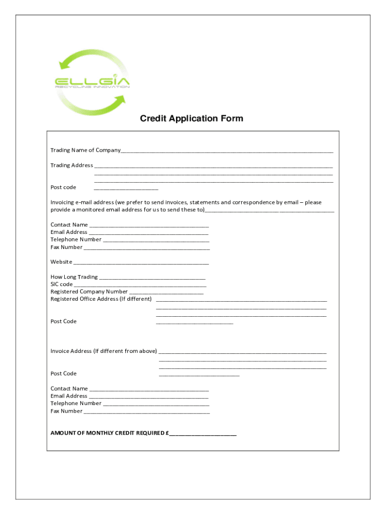Fillable Online Requesting Credit Terms LetterSample LettersSampleHow ...