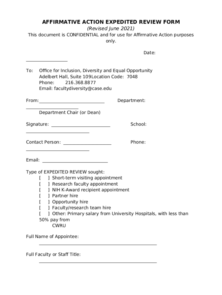 Sample Affirmative Action ProgramsU.S. Department of Labor - DOL Doc Template | pdfFiller