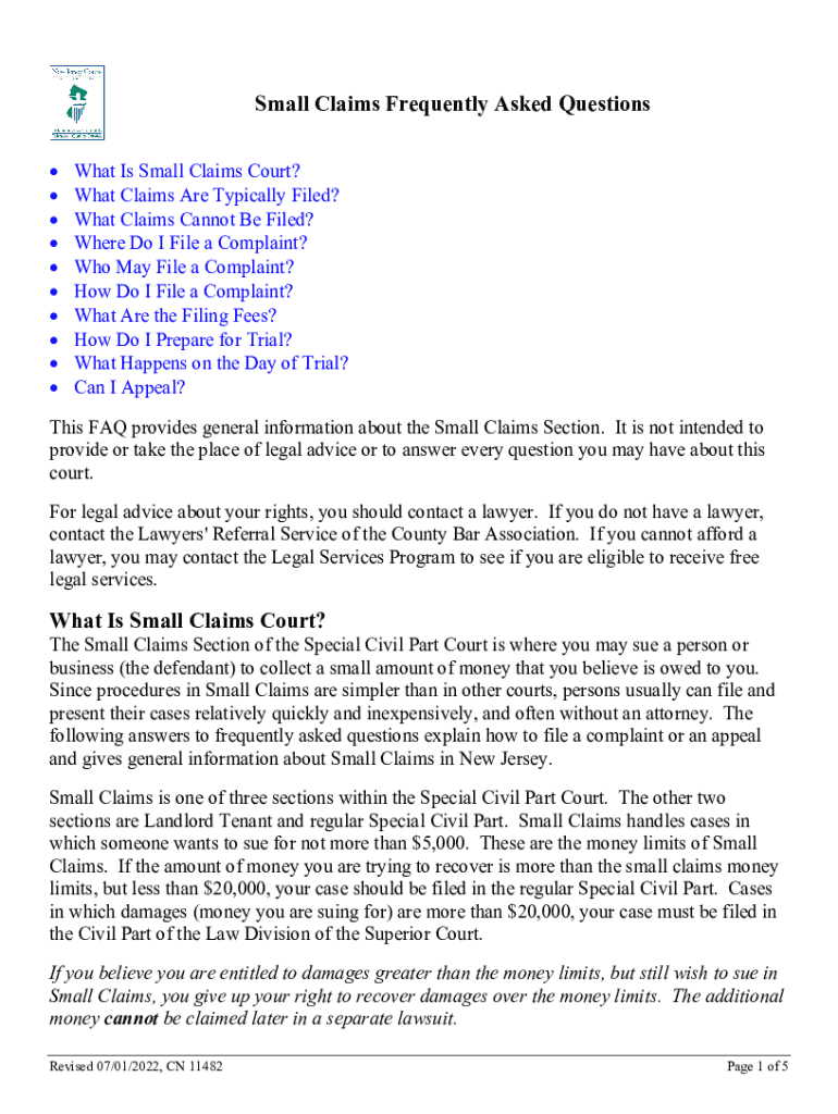 Fillable Online This FAQ provides general information about the Small ...