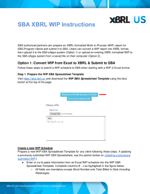 Fillable Online XBRL US Fax Email Print - pdfFiller