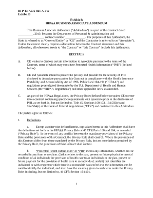 HIPAA BUSINESS ASSOCIATE ADDENDUM Sample ClausesLaw Insider Doc ...