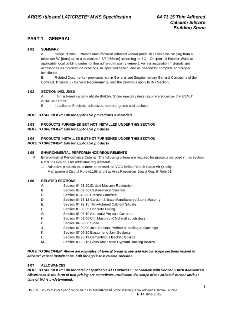 Stone Veneer Installation - A Guide for Architects and Builders Doc ...
