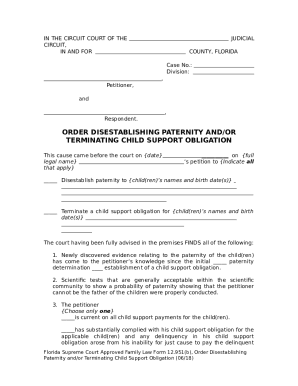 Instructions to Florida Family Law Rules of Procedure 12.932 ... Doc Template | pdfFiller