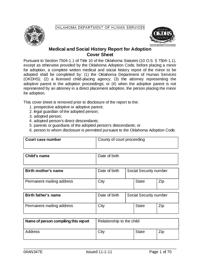 s - Welcome To The Oklahoma Health Care Authority Doc Template | pdfFiller