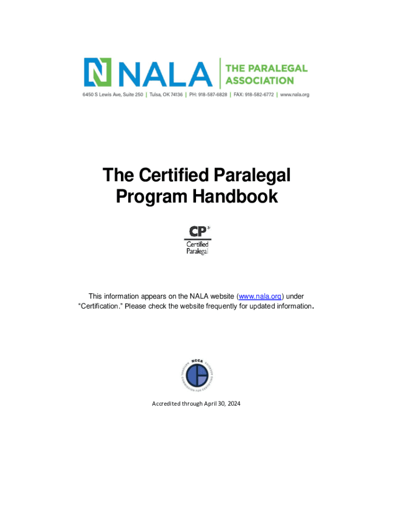 Fillable Online Certified Paralegal Exam Application CERTIFIED ...