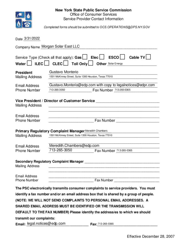 Fillable Online Completed forms should be submitted to OCS Fax Email ...