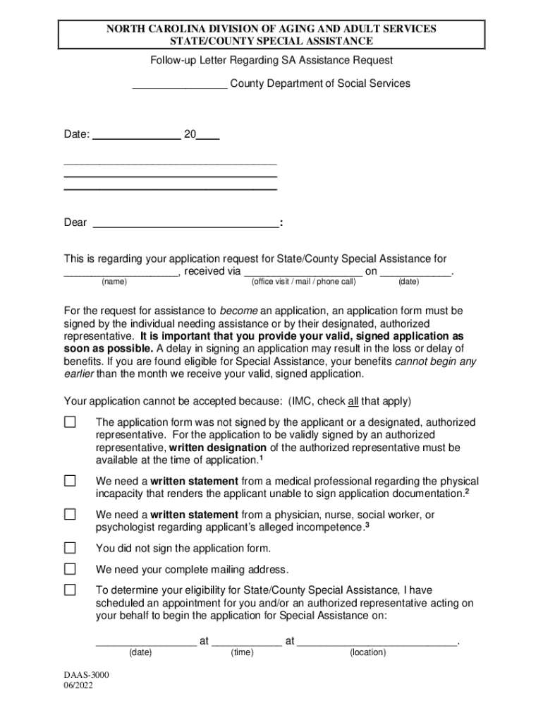 Fillable Online policies.ncdhhs.govdivisionalaging-and-adultNORTH ...
