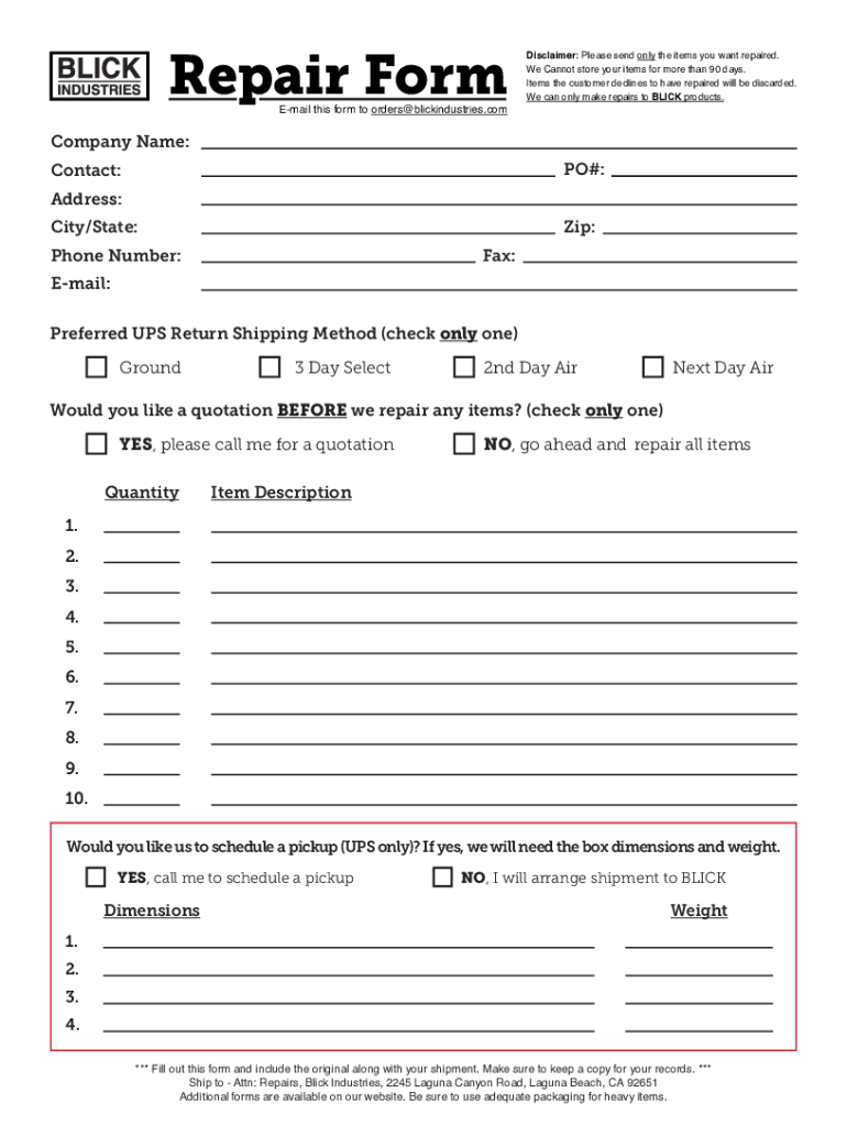 Fillable Online www.pdffiller.com564989600--Computer-RepairFillable ...