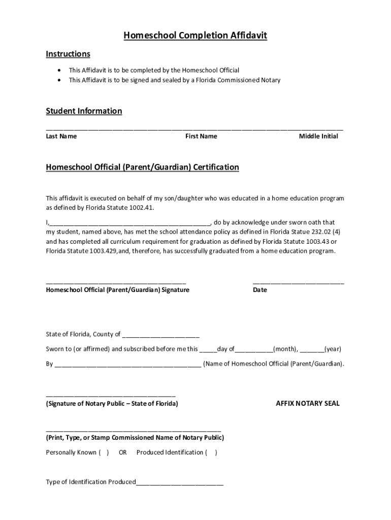Fillable Online www.uslegalforms.comform-library489912Homeschool ...