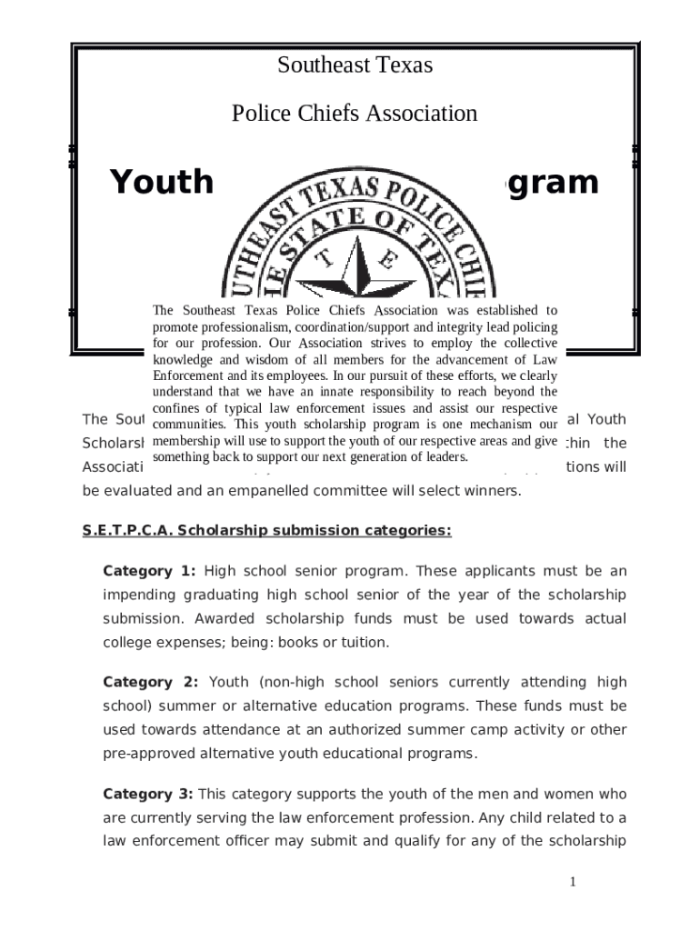 Scholarship Program - Policies and Procedures Doc Template | pdfFiller