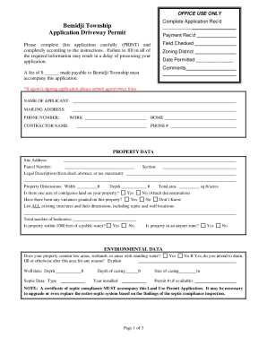 Fillable Online www.bemidjitownship.compdfAPPLICATIONBEMIDJI TOWNSHIP ...