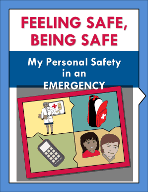 Fillable Online Feeling Safe, Being Safe Worksheet -- English Version ...