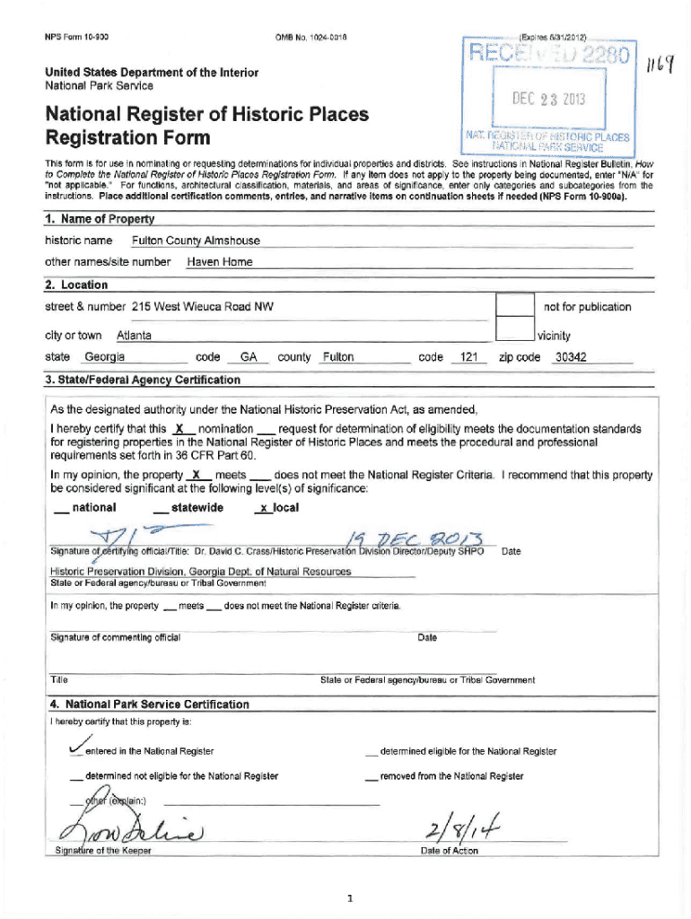 Fillable Online Fulton County Almshouse. Identifier (file name) Fax Email Print - pdfFiller