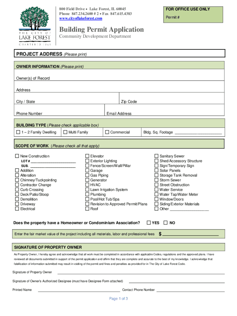 Fillable Online cms9files.revize.com cityoflakeforestil assetscms9files.revize.com Fax Email ...