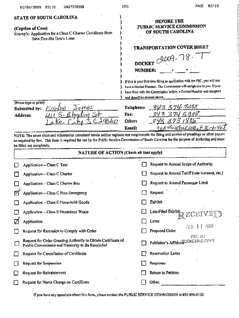 Fillable Online dms psc sc state-of-south-carolina-sc-11388.hub ...
