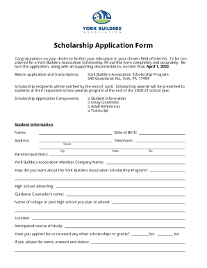 Fillable Online Sample Scholarship Application Form TemplateJotFormCongratulations Scholarship ...