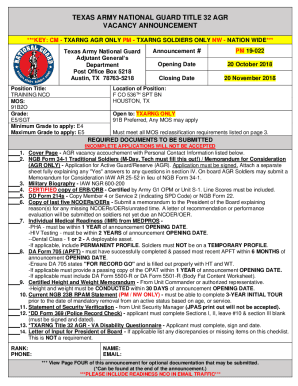 Fillable Online www.yumpu.comendocumentTEXAS ARMY NATIONAL GUARD TITLE ...