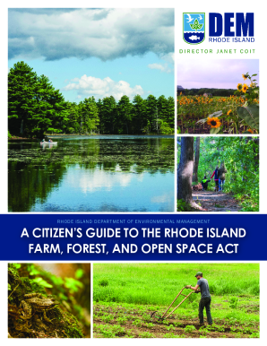 Fillable Online dem ri Rhode Island Department of Environmental ...