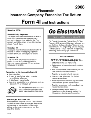Fillable Online revenue wi www.revenue.wi.govDORforms2008ic-1202008 ...