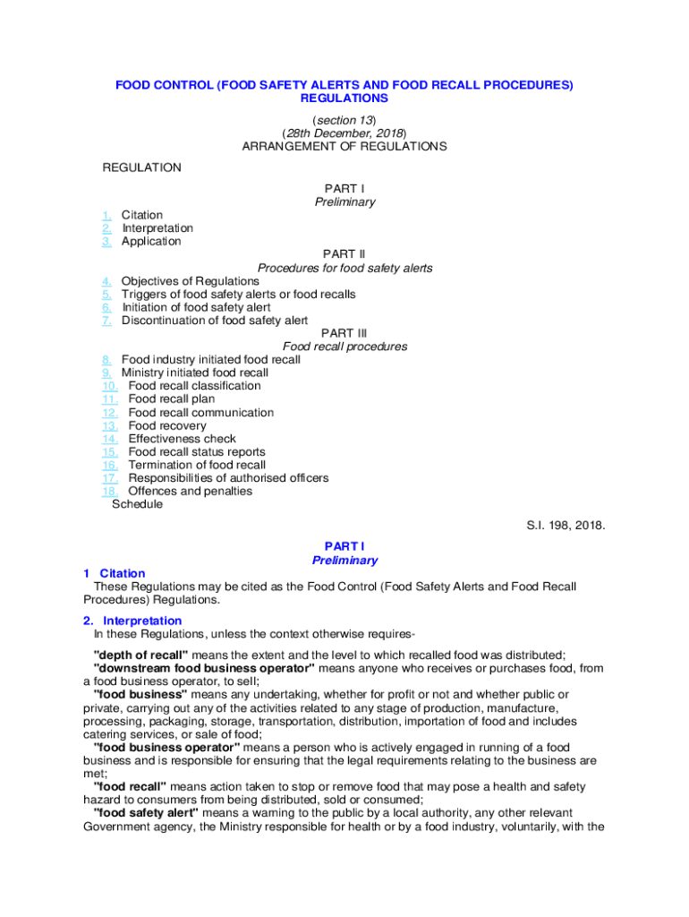 Fillable Online faolex fao www.ecolex.orgdetailslegislationFood Safety ...