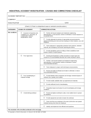 Accident Investigation Report Templates: Free DownloadA Step-by-Step ...