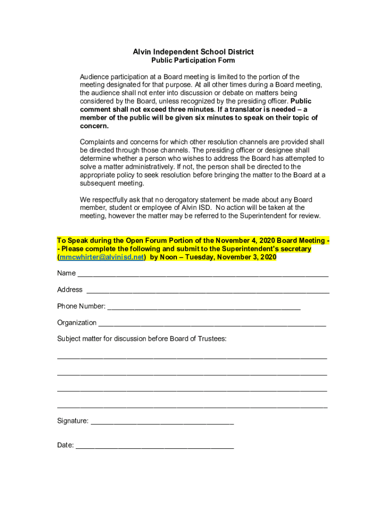 Fillable Online Download - Alvin Community College - YUMPU Fax Email ...