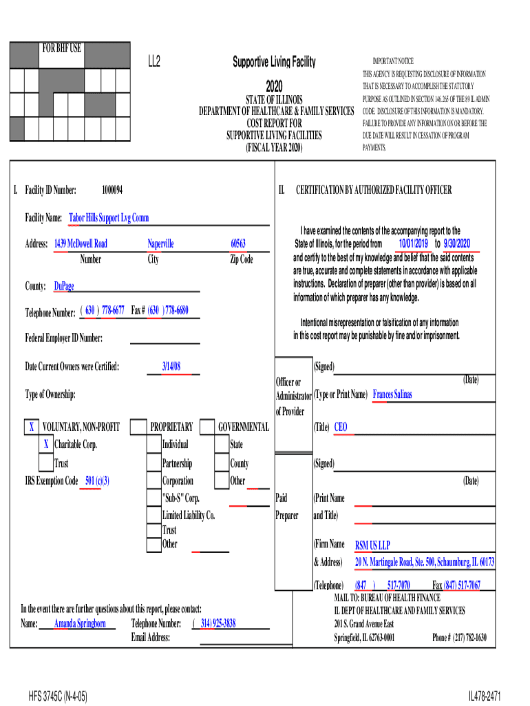 Fillable Online www2 illinois MEDI HomeHFSHome www.hfs.illinois ...