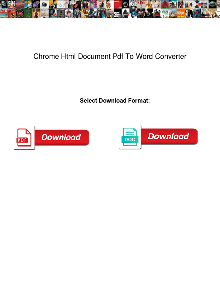 Fillable Online Chrome Html Document Pdf To Word Converter Manitoba Chrome Html Document Pdf To 
