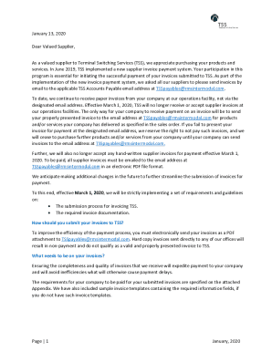 Fillable Online TSS - Trader Support Service Fax Email Print - pdfFiller