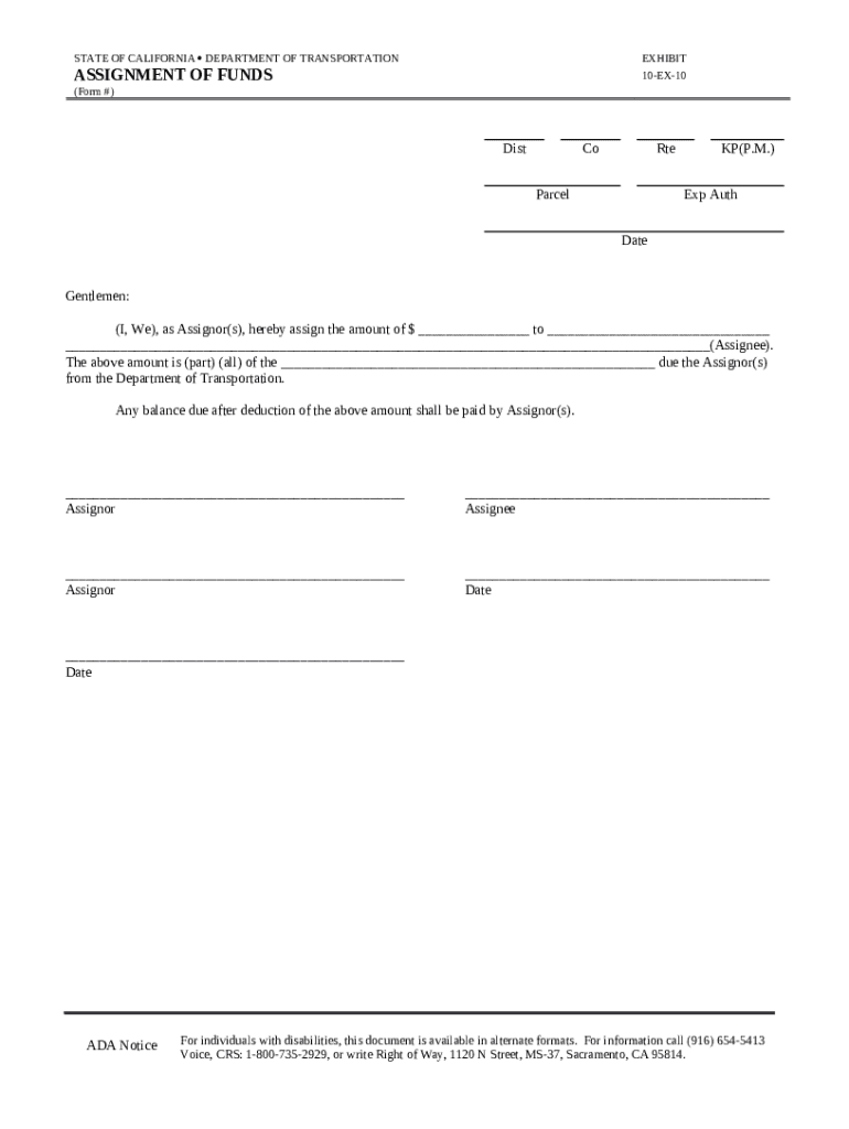 ASSIGNMENT OF SECURITY FOR BAIL BOND COLLATERAL - Taylor County, Texas ...