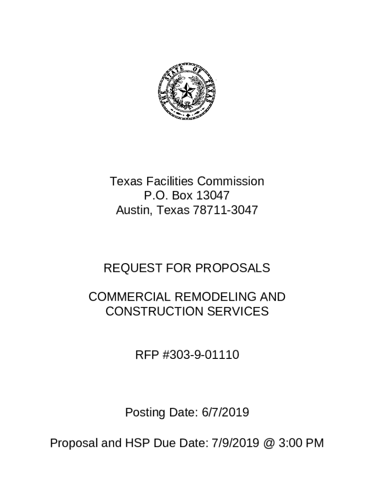 Contracting with TFC - tfc.texas.gov Doc Template | pdfFiller