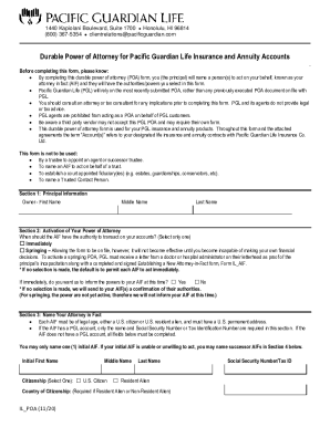 Fillable Online l PACIFIC GUARDIAN LIFE Fax Email Print - pdfFiller