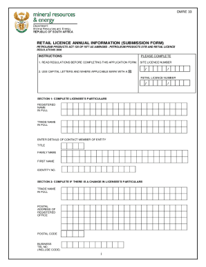 Fillable Online WHOLESALE LICENCE ANNUAL INFORMATION (SUBMISSION FORM ...