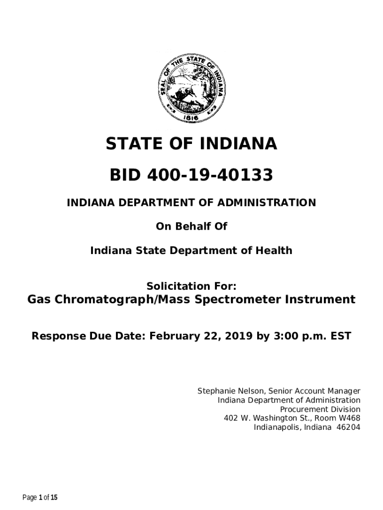 vdocument.inindiana-department-ofindiana department of administration on behalf of indiana ...