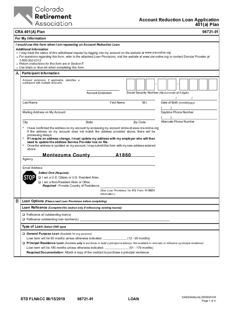 Fillable Online Considering a loan from your 401(k) plan? - IRS tax ...