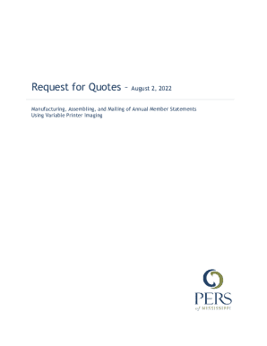 Fillable Online 2022 RFP - PERS Member Statements Fax Email Print - pdfFiller