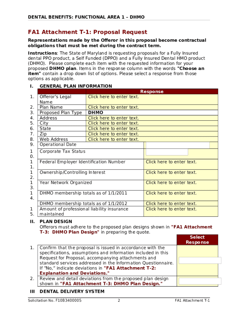 F10B9400020 - FA2 Attachment T DPPO Self Funded - Department of Budget ...