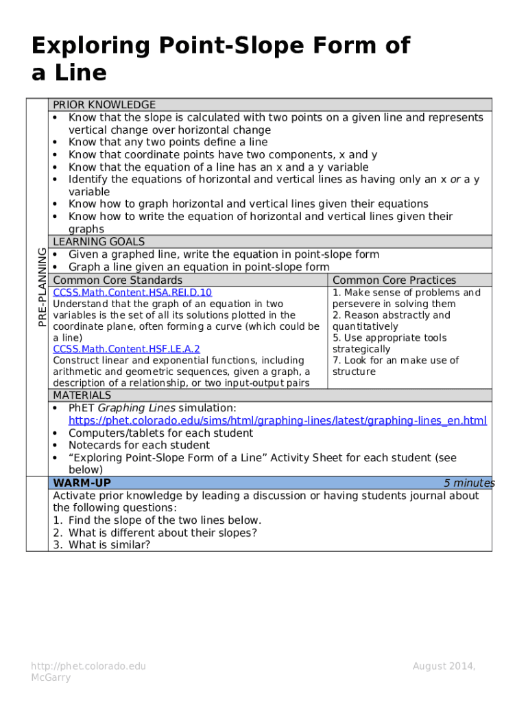 Point Slope Calculator Doc Template | pdfFiller