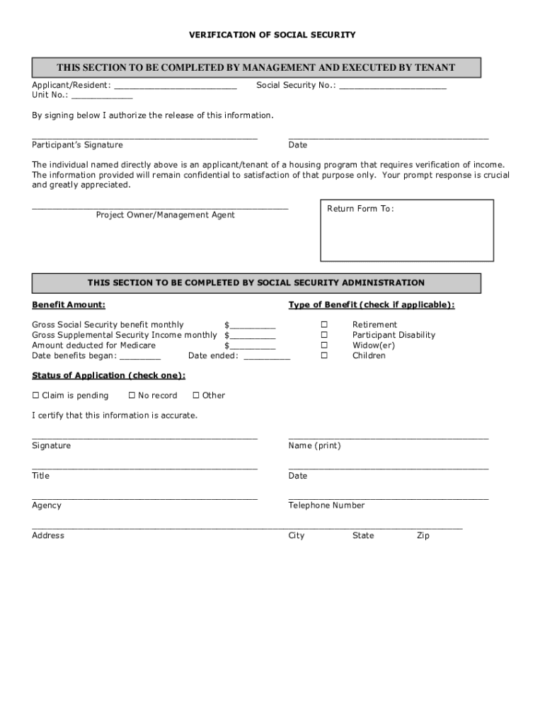 Fillable Online SSN Verification Service HandbookWhat to do if an ...