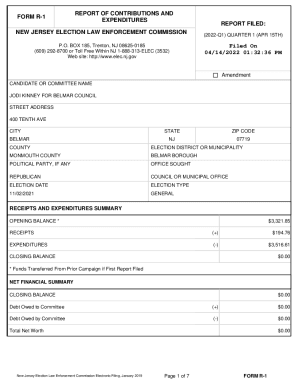 Fillable Online File Forms - NJ Election Law Enforcement Commission Fax Email Print - pdfFiller