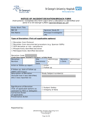 JRESDOC0061 Deviation reporting V6.010.01.2020 Doc Template | pdfFiller