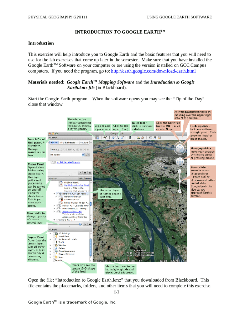 Introduction to Google Earth Engine - web gccaz Doc Template | pdfFiller