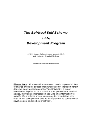 A preliminary study of spiritual self-schema (3-S+) therapy for ...