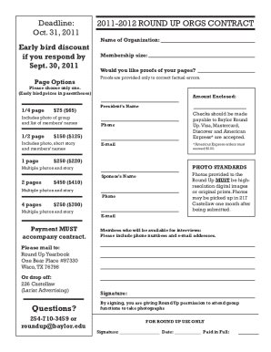 Fillable Online BAYLOR CAMPUS - Baylor University Fax Email Print - pdfFiller