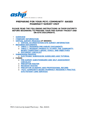 Accreditation Standard for Postgraduate Year One (PGY1 ... - ASHP Doc ...