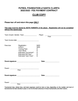 Fillable Online Please tear off and return this page ONLY Fax Email Print - pdfFiller
