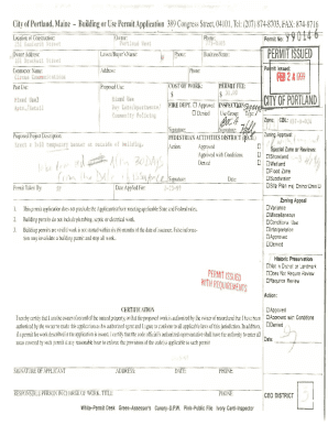 Fillable Online realestatezo.comportland-maine-building-permitPortland ...