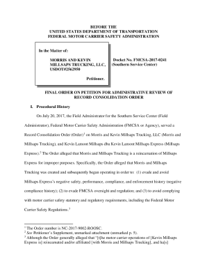 Fillable Online www7.transportation.govbriefing-roomsafetyFederal Motor ...