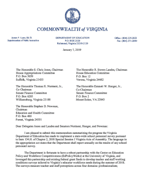 Fillable Online VDOE :: About the Superintendent of Public Instruction ...