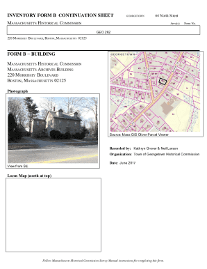 Fillable Online FORM B - BUILDING - georgetownma.gov Fax Email Print ...